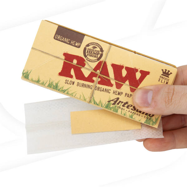 Buy Raw Rolling Papers Usa Organic Artesano King Size Slim Online Esd