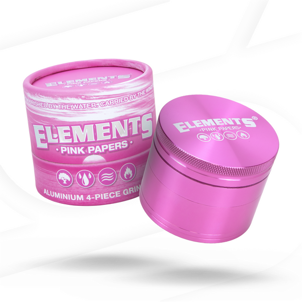 Elements Pink 4 Piece Grinder - ESD Official