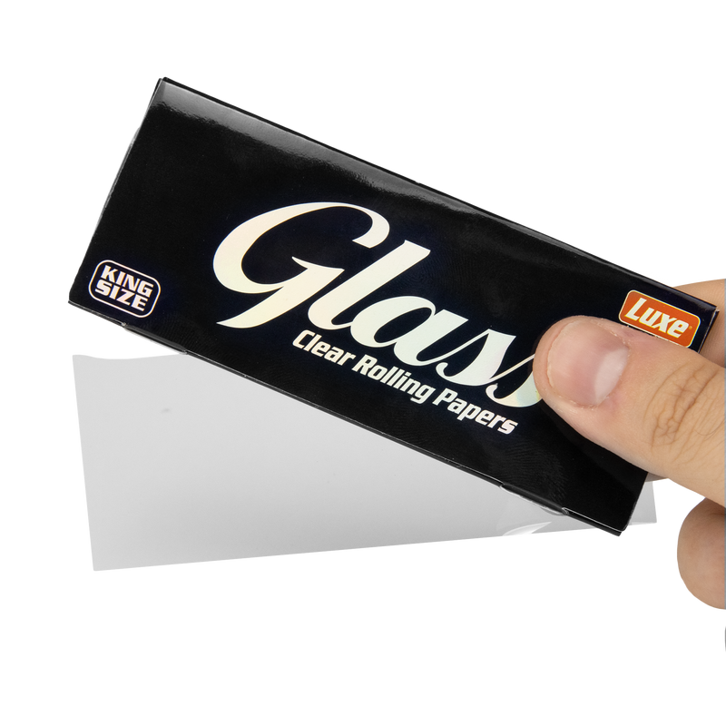 Glass Luxe Clear Rolling Papers - ESD Official