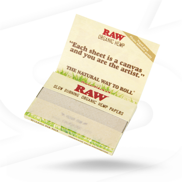 Buy RAW Organic Rolling Papers USA 1 1/2 Online | ESD - ESD Official
