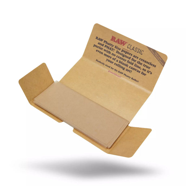 RAW Phatty Creaseless Rolling Papers - ESD Official