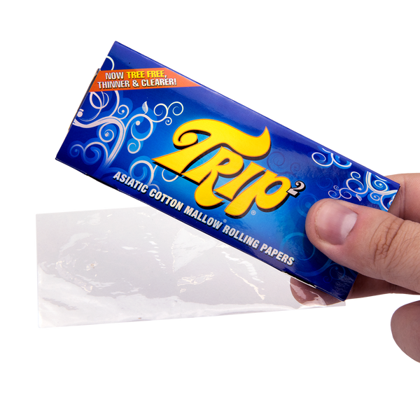 Trip2 Clear Cellulose Rolling Papers - ESD Official