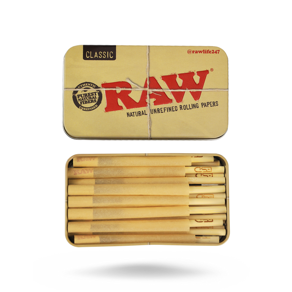 RAW Classic Tubes with Protective Tin Box - ESD Official