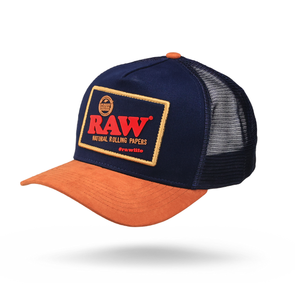 RAWlife Brazil Blue Trucker Hat | DISCONTINUED - ESD Official